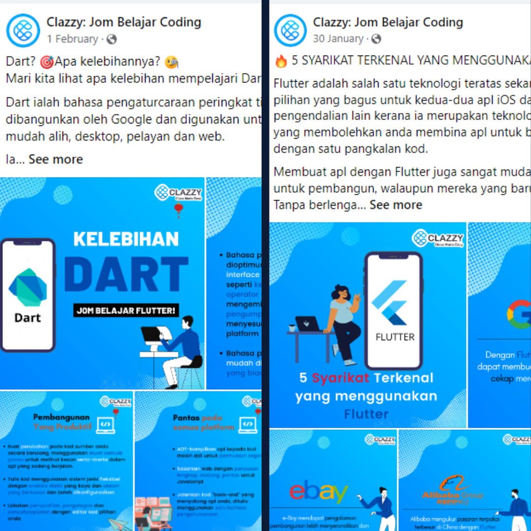 Clazzy Academy: Belajar Teknologi, Coding dengan Projek